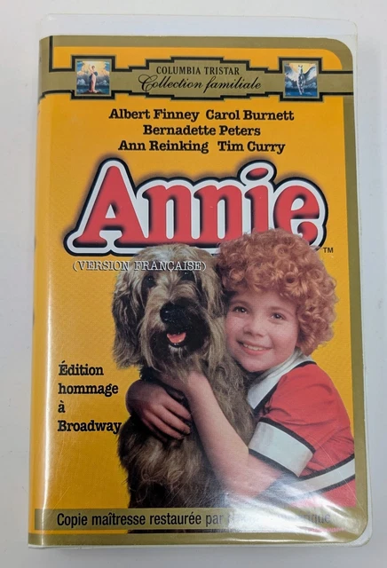 ANNIE VHS (1982) - NTSC - French - VG (Tested) $7.96 - PicClick CA