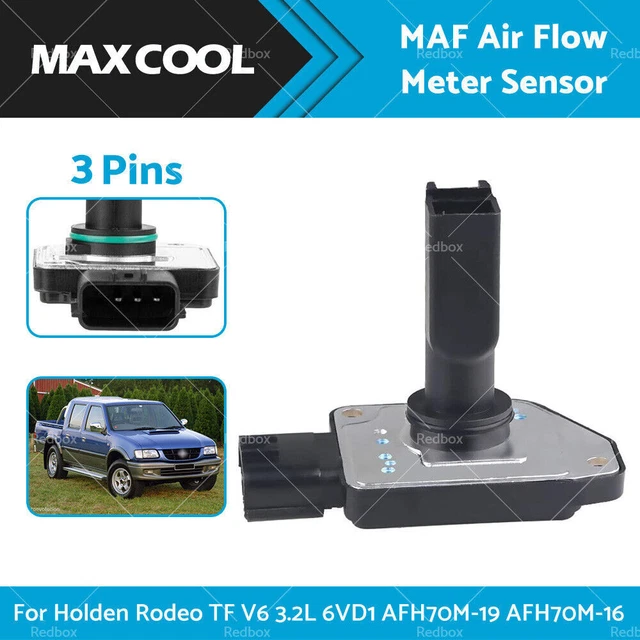 MAF AIR FLOW Meter Sensor For Holden Rodeo TF V6 3.2L 6VD1 AFH70M-19 ...