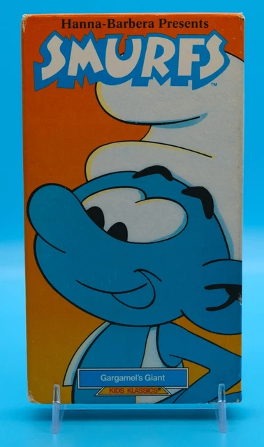 SMURFS HANNA-BARBERA VHS Gargamel's Giant and Smurfiplication 1987 Kids ...