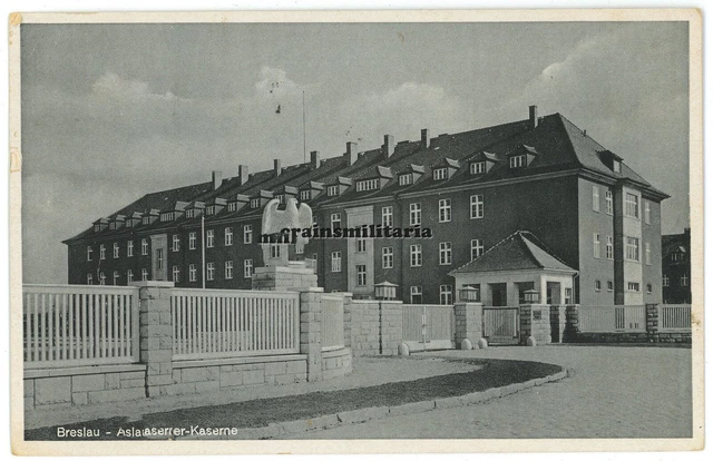 ORIG. AK FOTO Wehrmacht Kaserne in BRESLAU Wroclaw Polen - gel. 1941 EUR 7,99 - PicClick DE