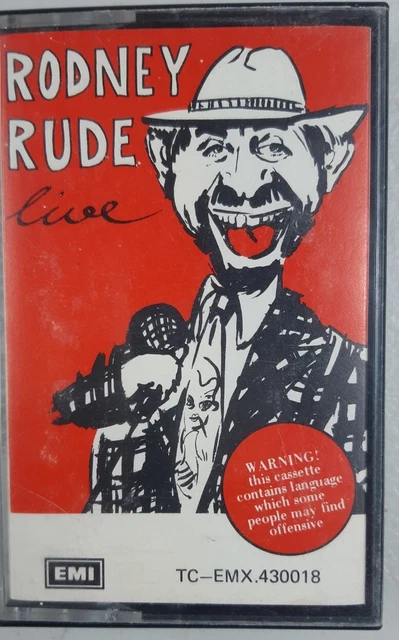 RODNEY RUDE LIVE Cassette Tape I Hate that, I Hate that Too EMI 1984 ...