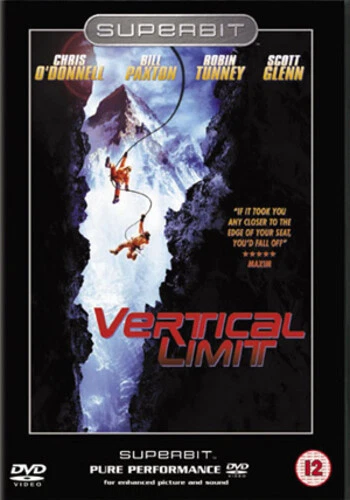 VERTICAL LIMIT DVD (2002) Chris O'Donnell, Campbell (DIR) cert 12 ...