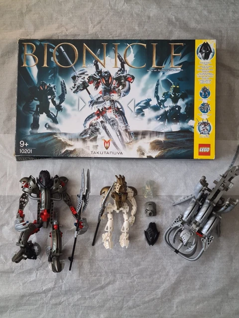 LEGO BIONICLE - 10201 Takutanuva, Makuta & Takanuva - Boxed with ...