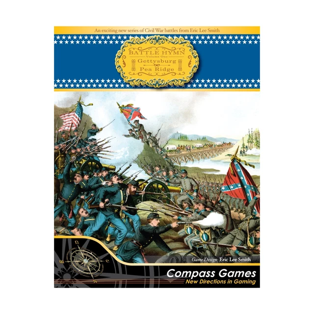 COMPAS CIVIL WAR Wargame Bataille Hymn Volume 1 - Gettysburg Et Pois ...