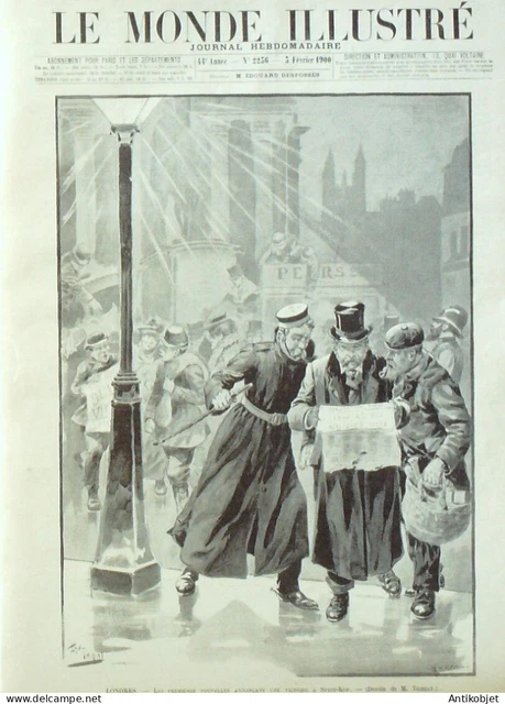 MONDE ILLUSTRÉ 1900-2236 Chine Kuang-Su Empereur Pékin Fang-Shang Wan ...