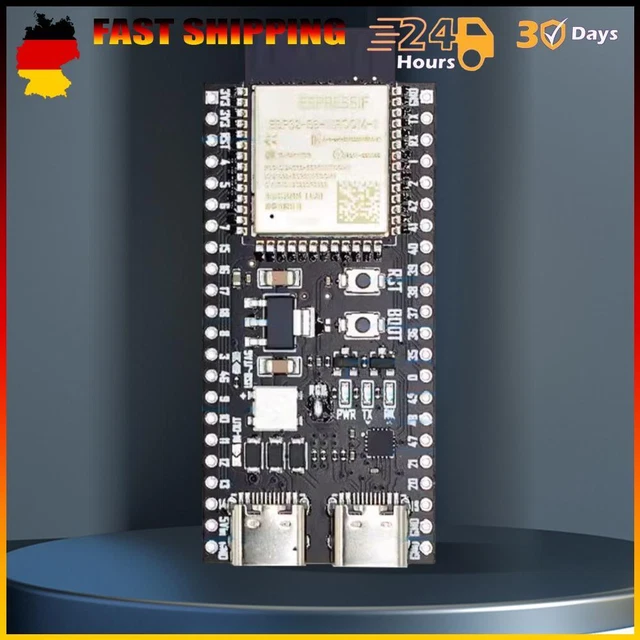 DE ESP32/ ESP32-S3/ESP32-C3 Entwicklungsboard Dual Typ-C (N16R8 nicht verschwei EUR 7,69 ...