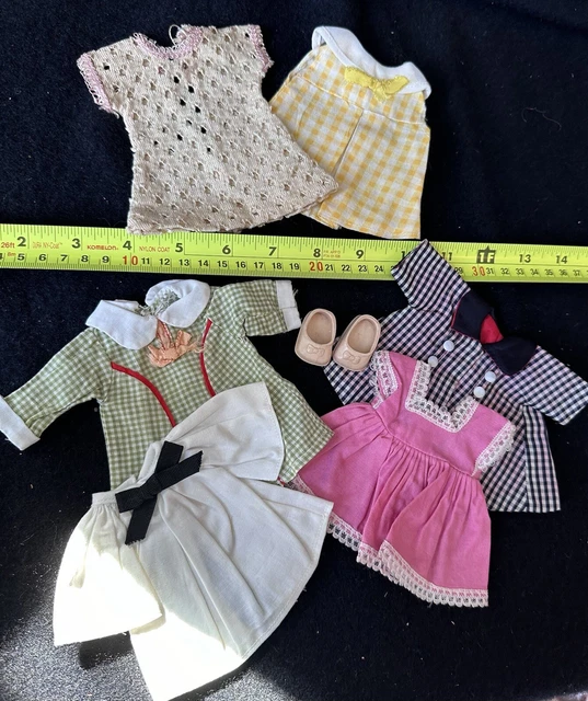 LOT 9” 10” Pam PMA Suzie Walker Fab Doll Clothes Vintage Sleep Eye ...