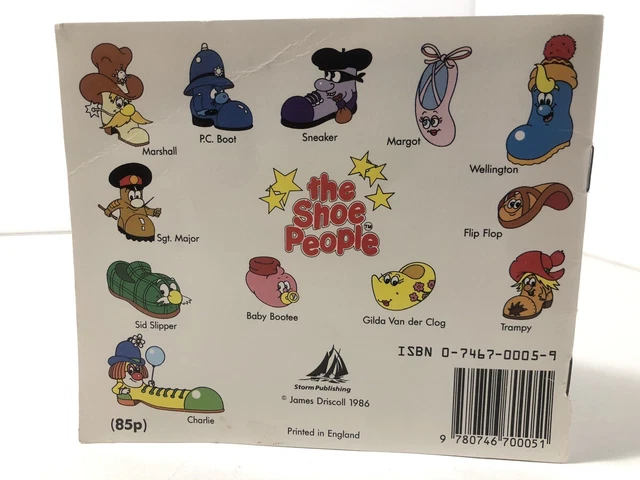 VINTAGE RETRO BOOK - The Shoe People - Charlie - 1986 £3.95 - PicClick UK