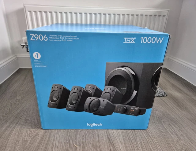 LOGITECH Z906 5.1 Surround Sound Speaker System £99.52 - PicClick UK