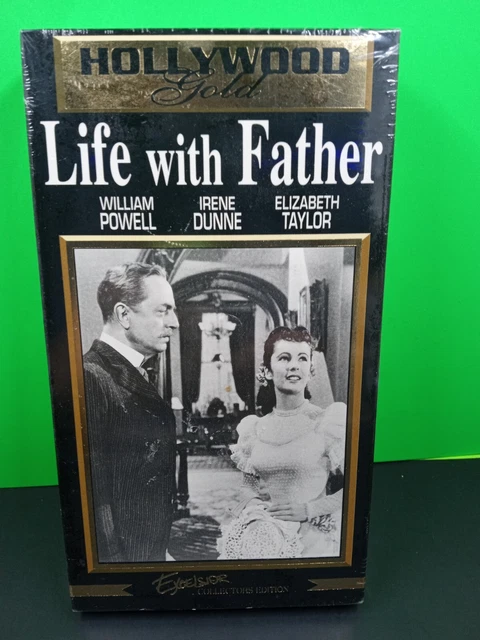 LIFE WITH FATHER Elizabeth Taylor William Powell VHS New Sealed NIP NIB ...
