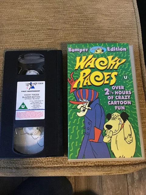 WACKY RACES - Bumper Edition (VHS, 1996) £0.99 - PicClick UK