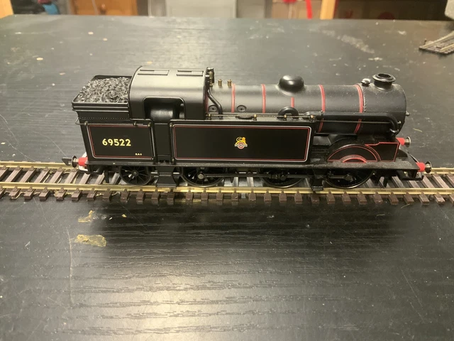 HORNBY 00 R1029 Class N2 0-6-2 Tank Locomotive BR Black Early Crest ...