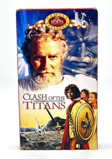 CLASH OF THE Titans (VHS, 1981, 1996) GUC M205845 MGM Home Video SHIPS FAST L@@K £8.69 - PicClick UK