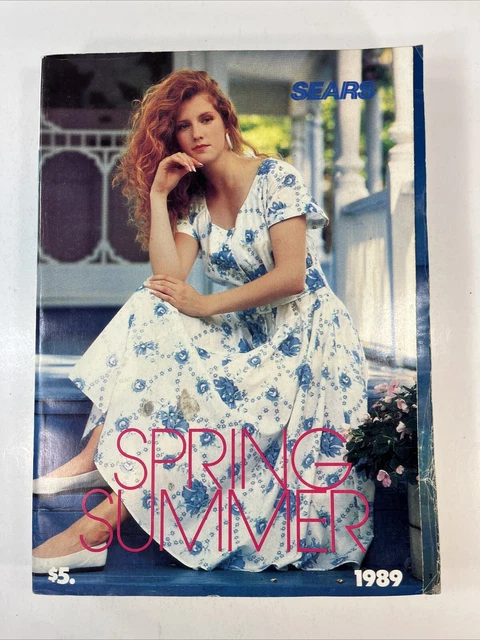SEARS 1989 SPRING Summer Catalog Catalogue Design Clothing Shopping $59 ...