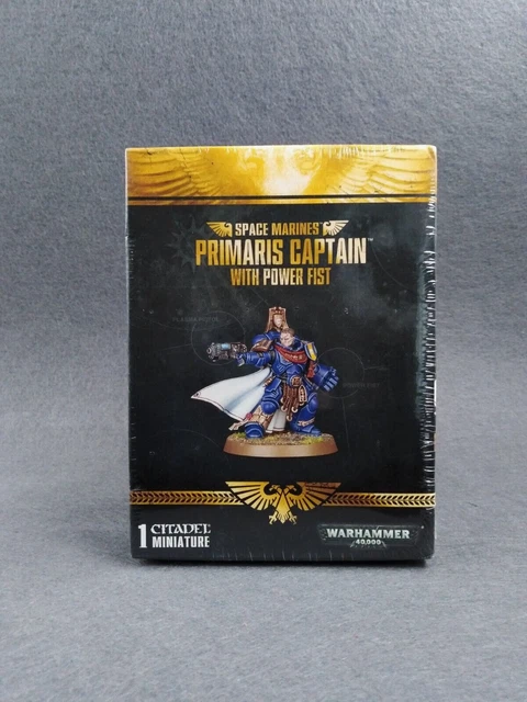 PRIMARIS CAPTAIN WITH Power Fist Space Marine Warhammer 40000 sealed ...