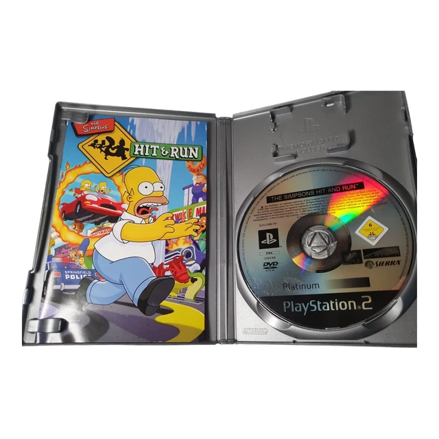SIMPSONS HIT AND Run PS2 Console Game Platinum Playststion 2 £14.99 ...