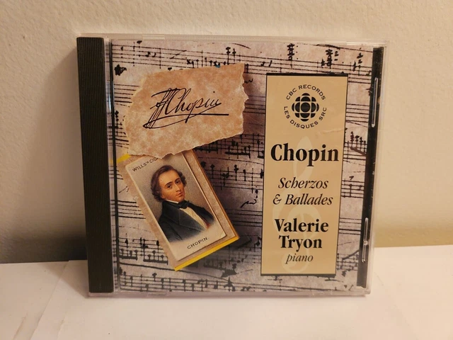 CHOPIN - PIANO Scherzos & Ballades Valerie Tryon (CD, 1996, CBC) EUR 16 ...