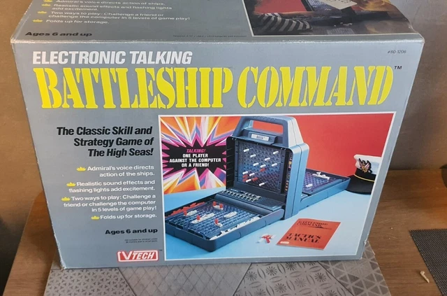 VINTAGE VTECH BATTLESHIP Command Electronic Battleships - Read ...
