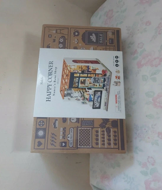 ROLIFE HAPPY CORNER Nancy's Bake Shop DG143 DIY Miniature Dollhouse ...