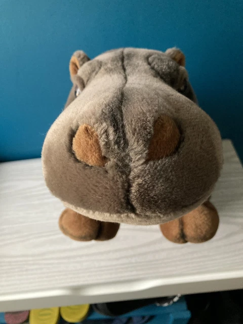 CLASSIC AURORA SOFT Toy Large Hippo Hippopotamus - approx 20” wide - 9 ...
