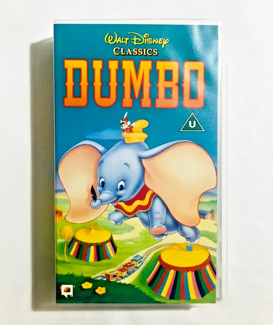 DUMBO WALT DISNEY Classics PAL VHS Video Tape Cassette EUR 5,28 ...