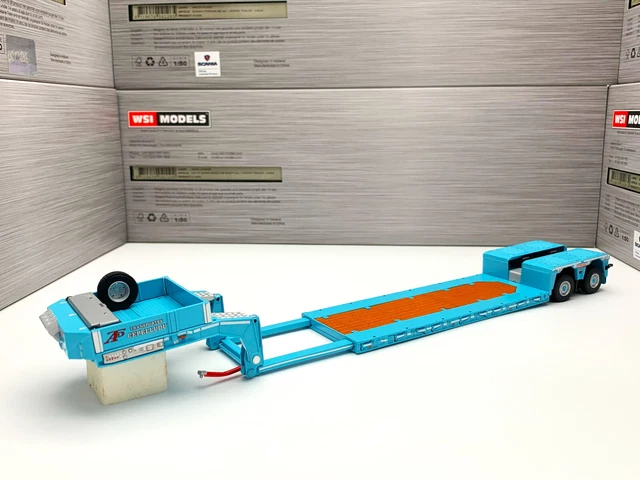 NOOTEBOOM LOW LOADER trailer (extendable) "Cepelludo" WSI truck models ...