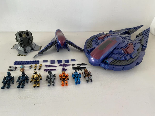 HALO MEGA BLOKS Covenant Seraph + Orbital Banshee Blitz [97015+97010 ...