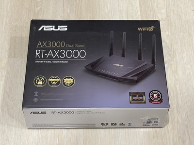 ASUS RT-AX3000 WIRELESS Router Dual Band Gaming WIFI 6 £95.75 - PicClick UK