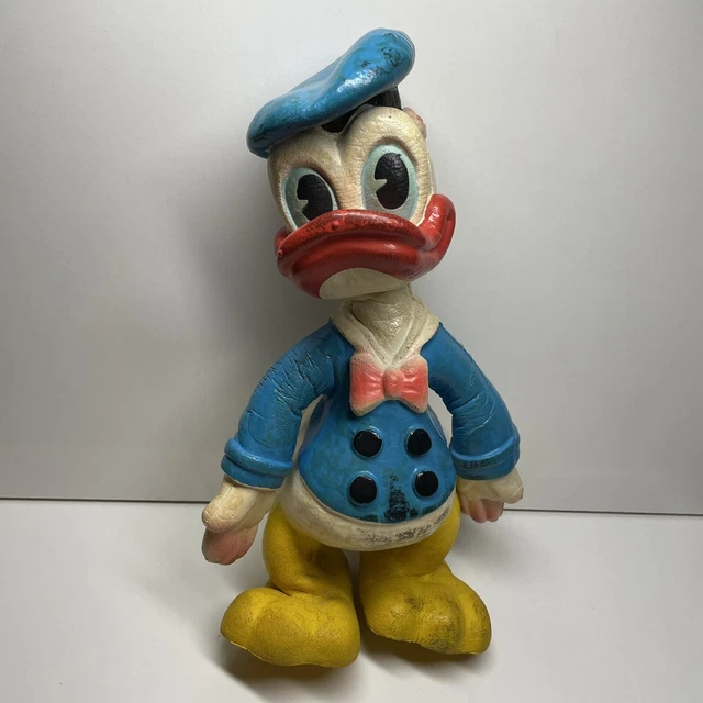 WALT DISNEY DONALD Duck 1960's Sponge Foam Rare Vintage Figure £74.99 ...