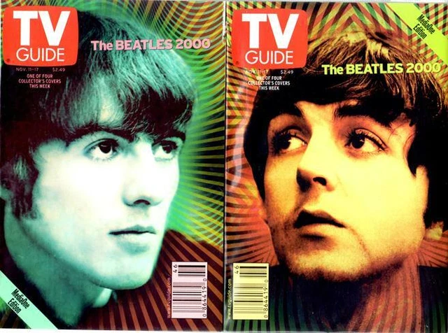 TV GUIDE 2002 - The Beatles 4 Komplettes Sammler Cover Set + Bonus ...
