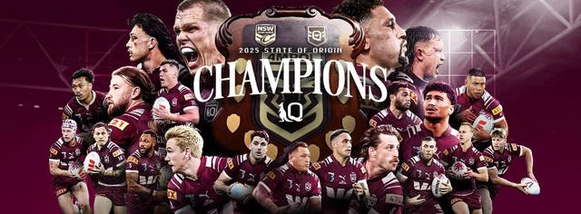 QUEENSLAND MAROONS 2025 State Of Origin Nrl Rugby Champion Team Poster,Bargain,2 $8.03 - PicClick CA