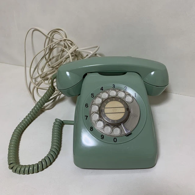 SHOWA RETRO COLOR Telephone Green Dial £70.34 - PicClick UK