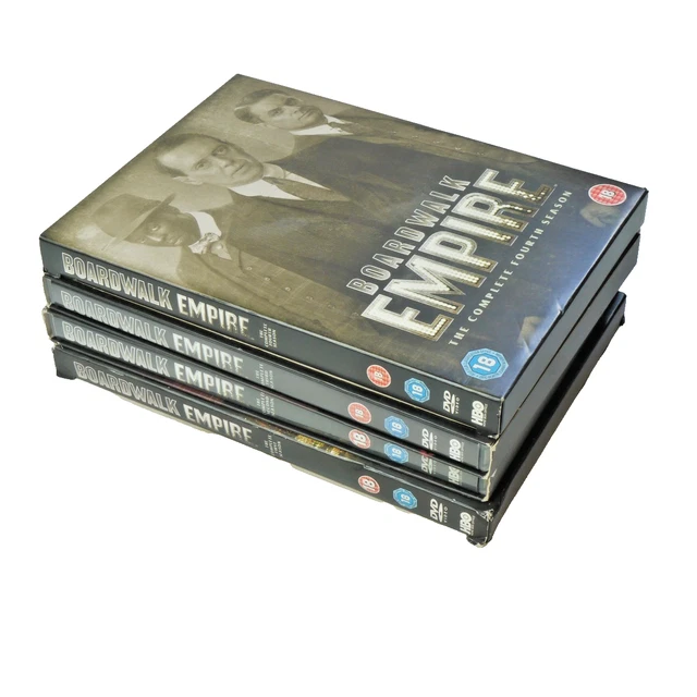 BOARDWALK EMPIRE BOX Sets, Seasons 1. 2, 3 & 4. Bonus Features. Region ...