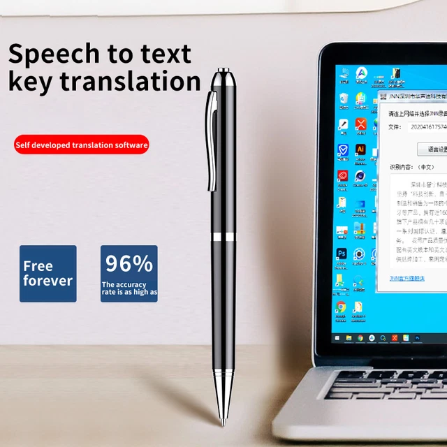 8GB RECHARGEABLE DIGITAL Voice Recorder Pen with One-Touch Recording ...