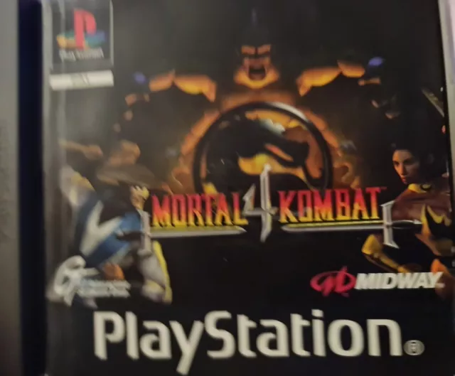 Mortal Kombat 4 Playstation Ps1 Midway Mk4 Cib £5500 Picclick Uk