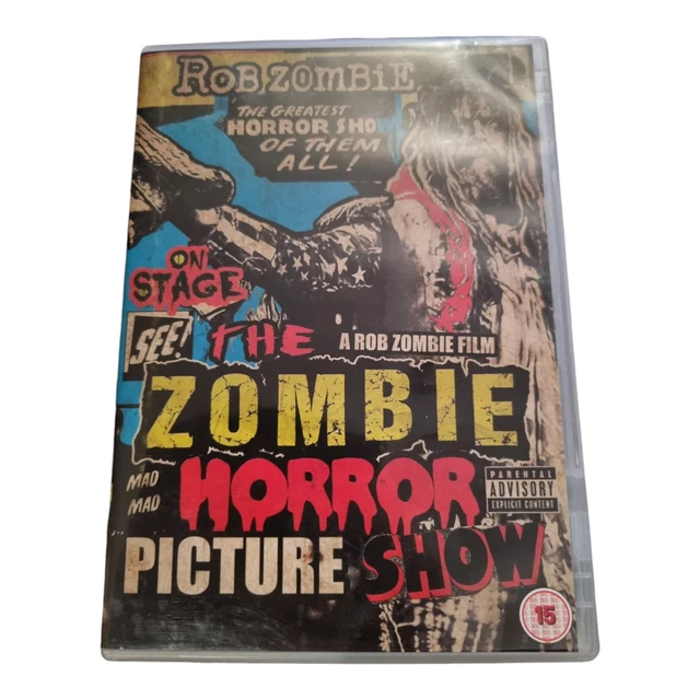 THE ZOMBIE HORROR Picture Show DVD, Rob Zombie, Rare Concert Film uk ...
