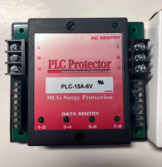 MCG PLC-15A-6V (PROGRAMMABLE Logic Controller Protector) £160.46 ...