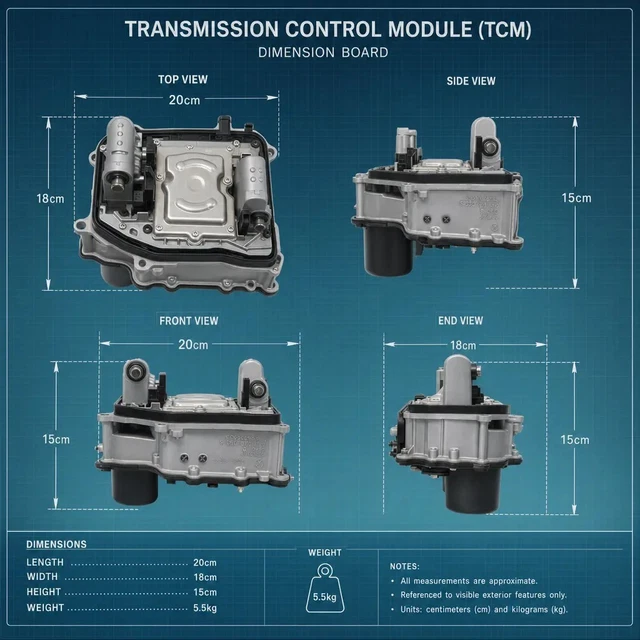 MECHATRONIC VALVE BODY TCU DQ200 0AM 7-Speed DSG 0AM325025Hxv £488.00 ...