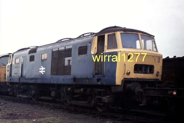 6X4 COLOUR RAILWAY photograph Class 35 D7031 at Swindon Works £1.00 ...