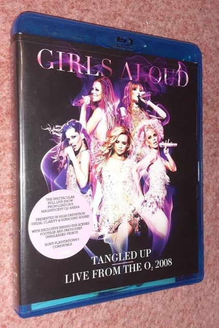 GIRLS ALOUD Tangled Up Tour 2008 Rare UK Blu ray 2008 O2 Arena In GIRLS ALOUD Tangled Up Tour 2008 Rare UK Blu ray 2008 O2 Arena In