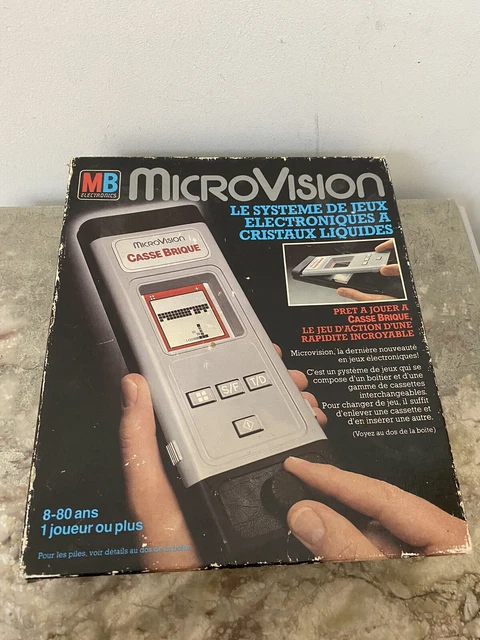 JEUX ELECTRONIQUE MB Electronics Console Microvision 79 En Boîte Pour ...