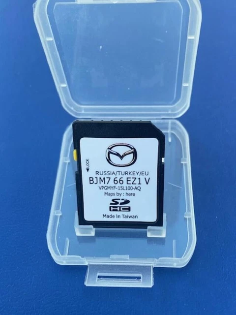 MAZDA CONNECT NAVIGATION 2023 SD Maps Karte Mapas Mazda 2 Mazda 6 EUR ...