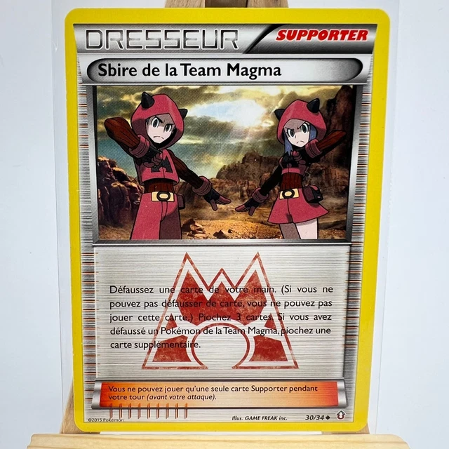 SBIRE DE LA Team Magma 30/34 🇫🇷 Carte Pokémon XY Double Danger EUR 5,99 ...