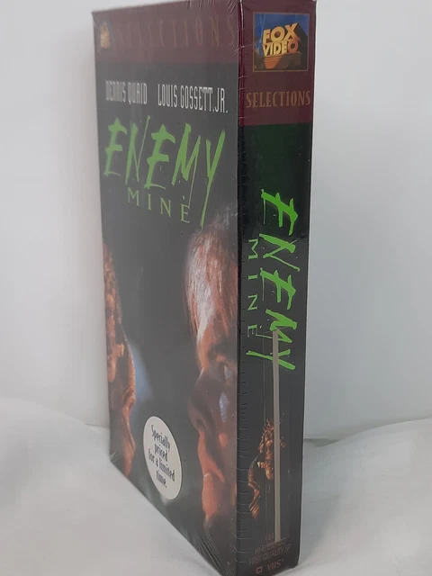 ENEMY MINE (1985) Vhs Watermark Dennis Quaid Louis Gossett Jr. - Sealed ...