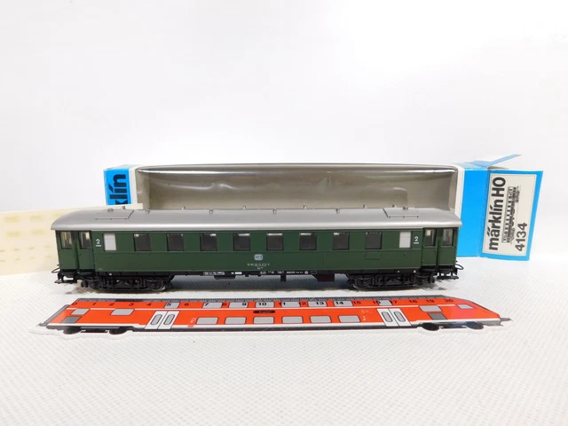 DO326-0, 5 #MÄRKLIN H0 AC 4134 Passenger Car Bye 664 29-13 672-0 DB Top ...