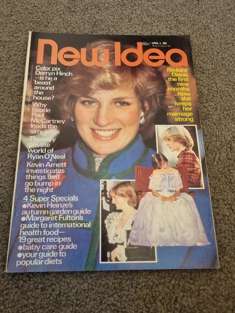 NEW IDEA MAGAZINE April 1982- Lady Diana-Olga Tamara -Farrah Fawcett £ ...