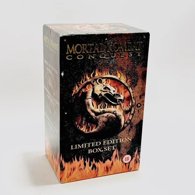 MORTAL KOMBAT CONQUEST 3 VHS Video Limited Edition Box Set Collection ...