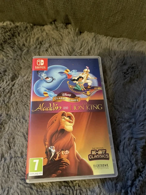 DISNEY CLASSIC GAMES: Aladdin and The Lion King (Switch, 2019) Nintendo ...