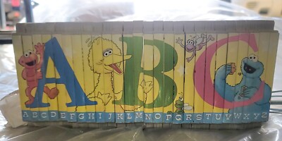 SESAME STREET ABC Alphabet Board Books Lot Complete Set 26 *See ...