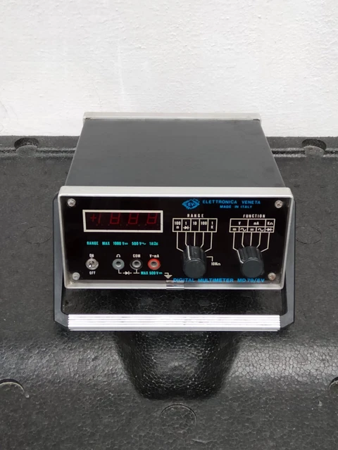 MULTIMETRO DA BANCO Professionale da Laboratorio Voltmetro Amperometro ...